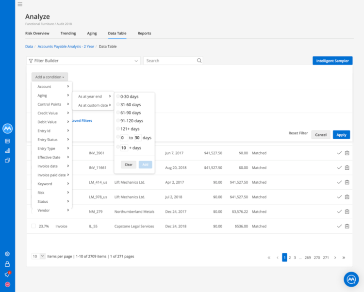 New Ai Auditor release: December 2019 - MindBridge
