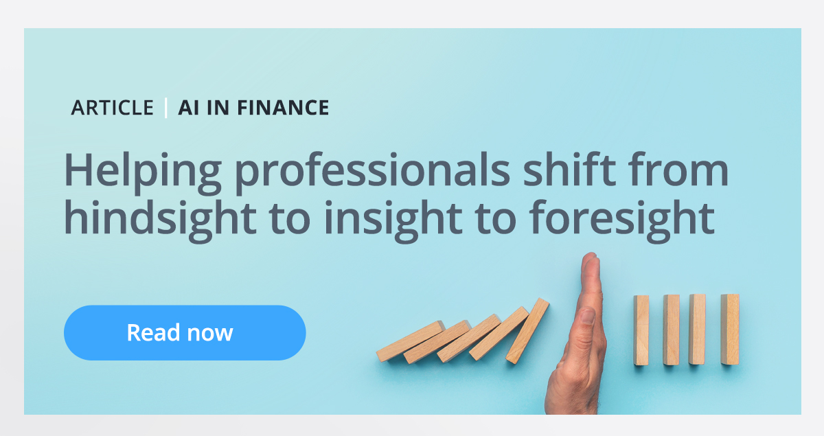 AI in finance: From hindsight, to foresight, to insight | MindBridge